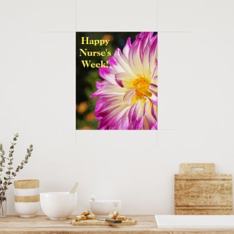 Happy Nurses Week! posters prints Nurse RN | Zazzle
