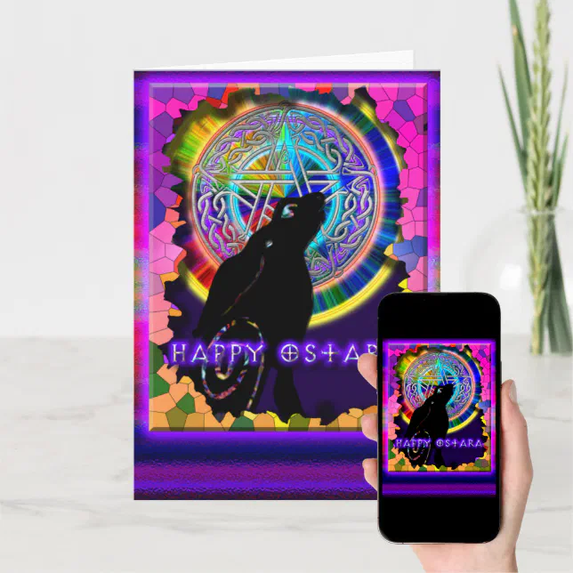 Happy Ostara Card | Zazzle