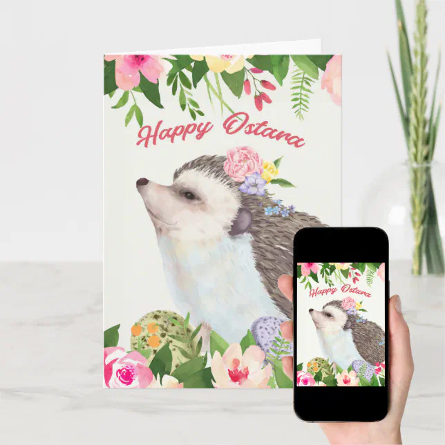 Happy Ostara Greeting Card | Zazzle