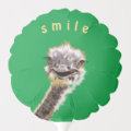 Happy Ostrich Balloon | Zazzle