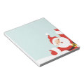 Happy Papercut Santa Notepad | Zazzle