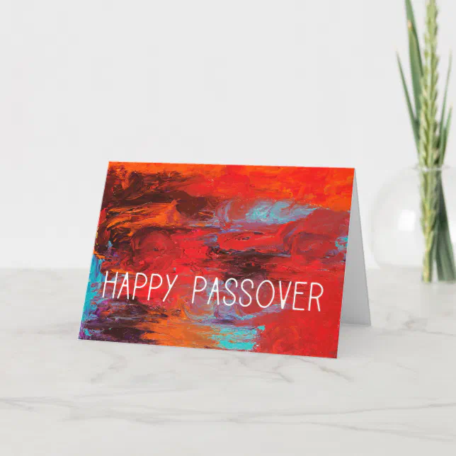 Happy Passover Doorposts and Lintel Holiday Card | Zazzle