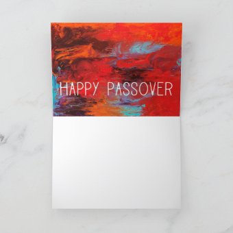 Happy Passover Doorposts and Lintel Holiday Card | Zazzle
