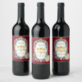 Happy Passover Holiday Kosher Pesach Seder Wine Label | Zazzle