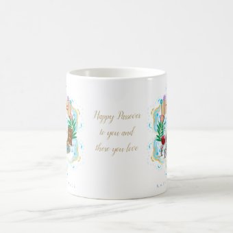 Happy Passover Holiday Pesach Seder Coffee Mug | Zazzle