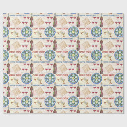Happy Passover Wrapping Paper | Zazzle
