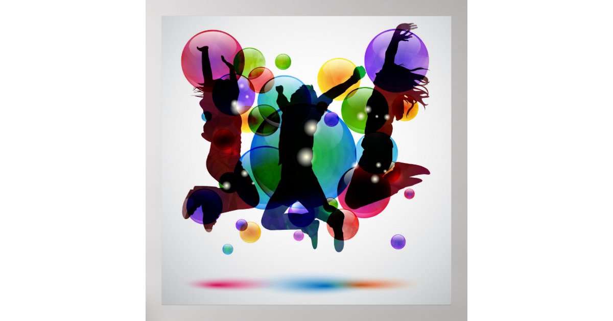 Happy People Poster | Zazzle