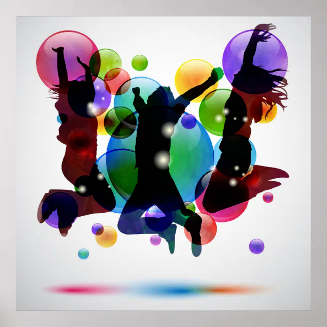 Happy People Poster | Zazzle