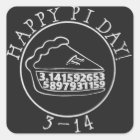 Cute Happy Pi Day! Classic Round Sticker | Zazzle.com