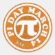 Happy Pi Day March 14 Classic Round Sticker | Zazzle