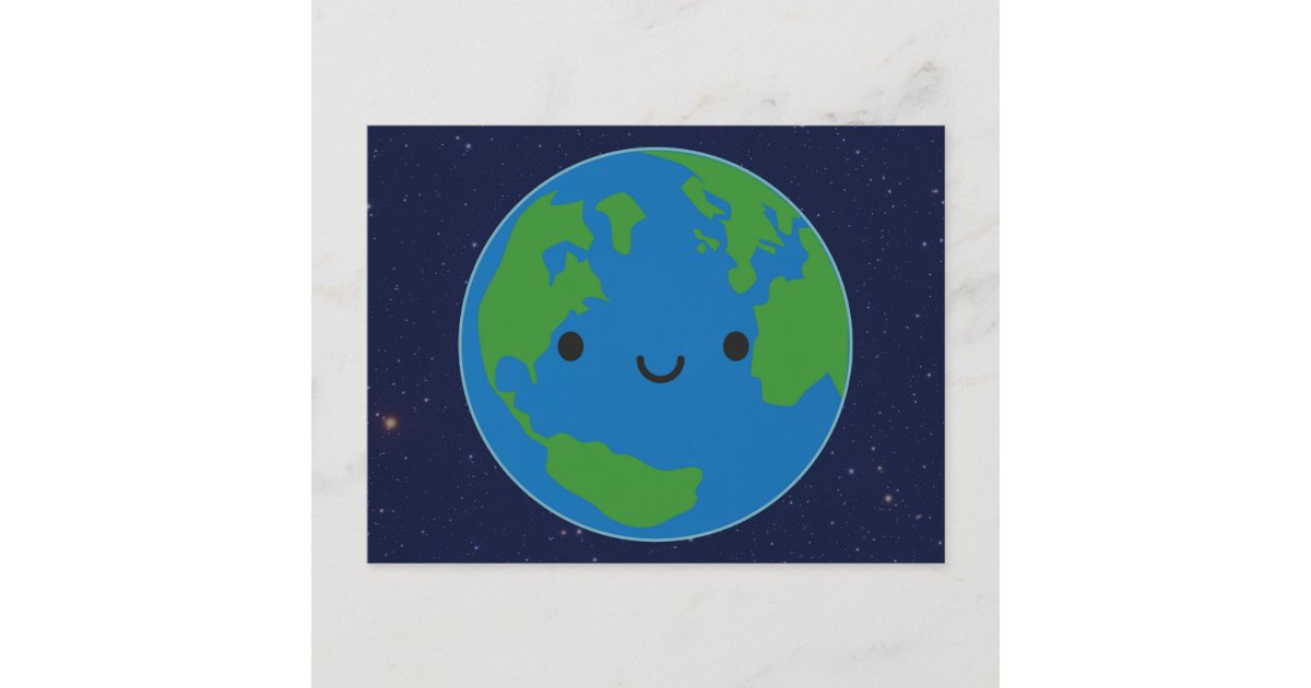 Happy Planet Earth Postcard | Zazzle