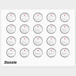 Happy Postcrossing postcard stickers | Zazzle