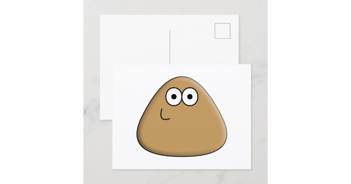 Happy Pou - Postcard | Zazzle