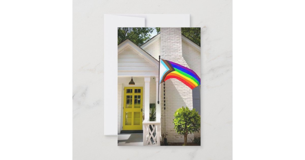 Happy Pride! Thank You Card | Zazzle