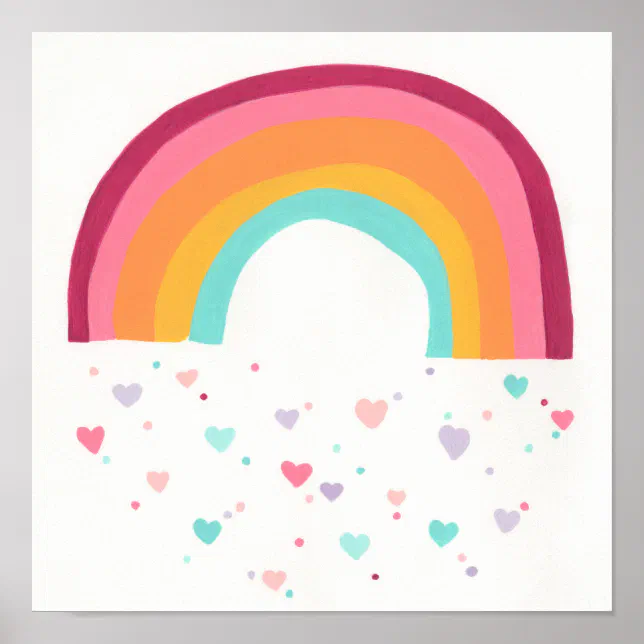 Happy Rainbow Magic Poster | Zazzle