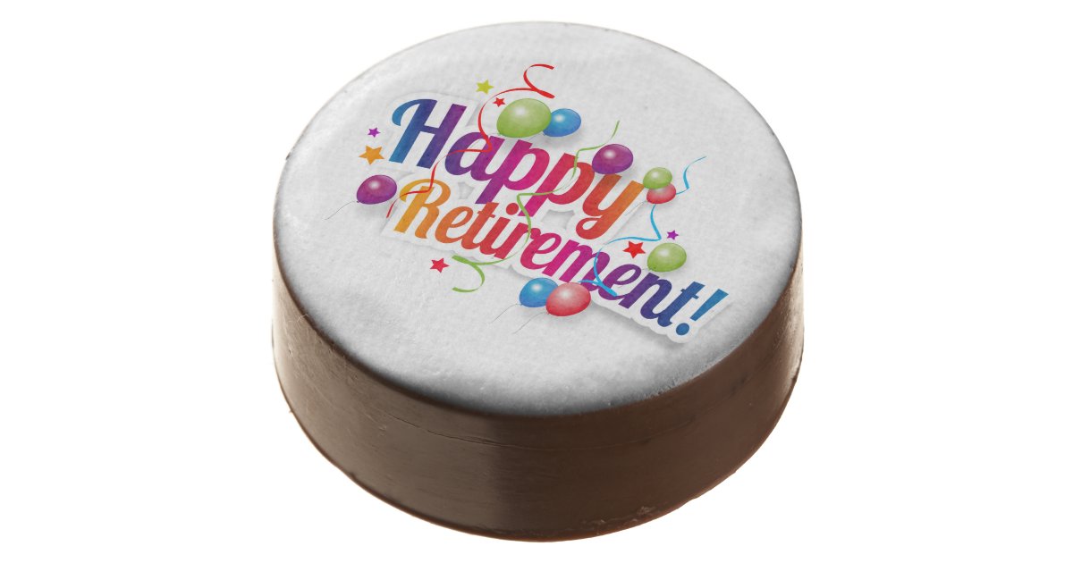 Happy Retirement Chocolate Covered Oreo | Zazzle