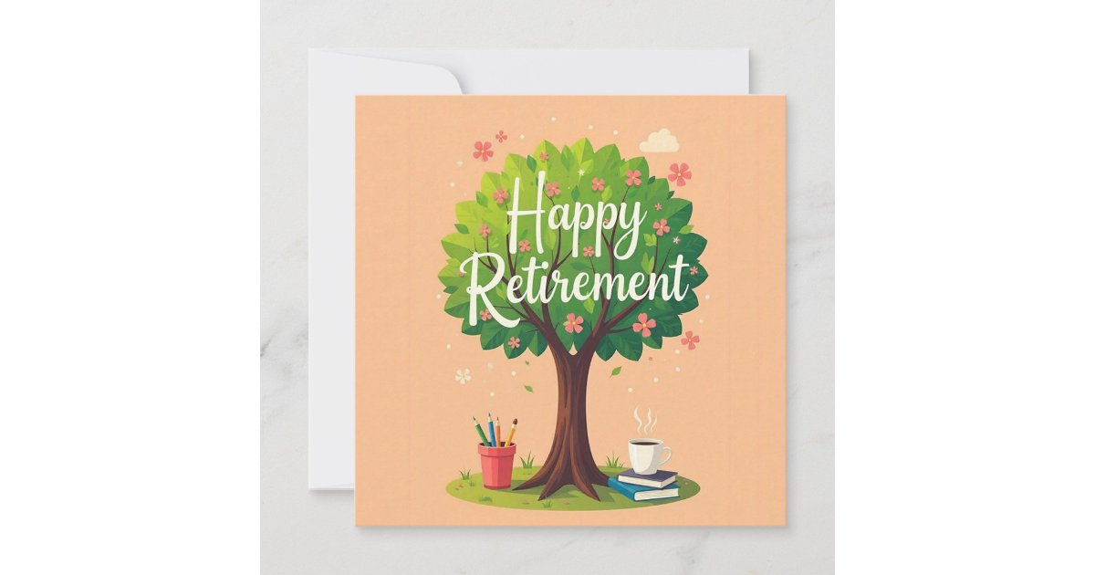 Happy Retirement Holiday Card | Zazzle