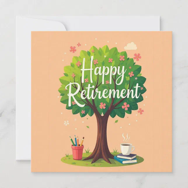 Happy Retirement Holiday Card | Zazzle