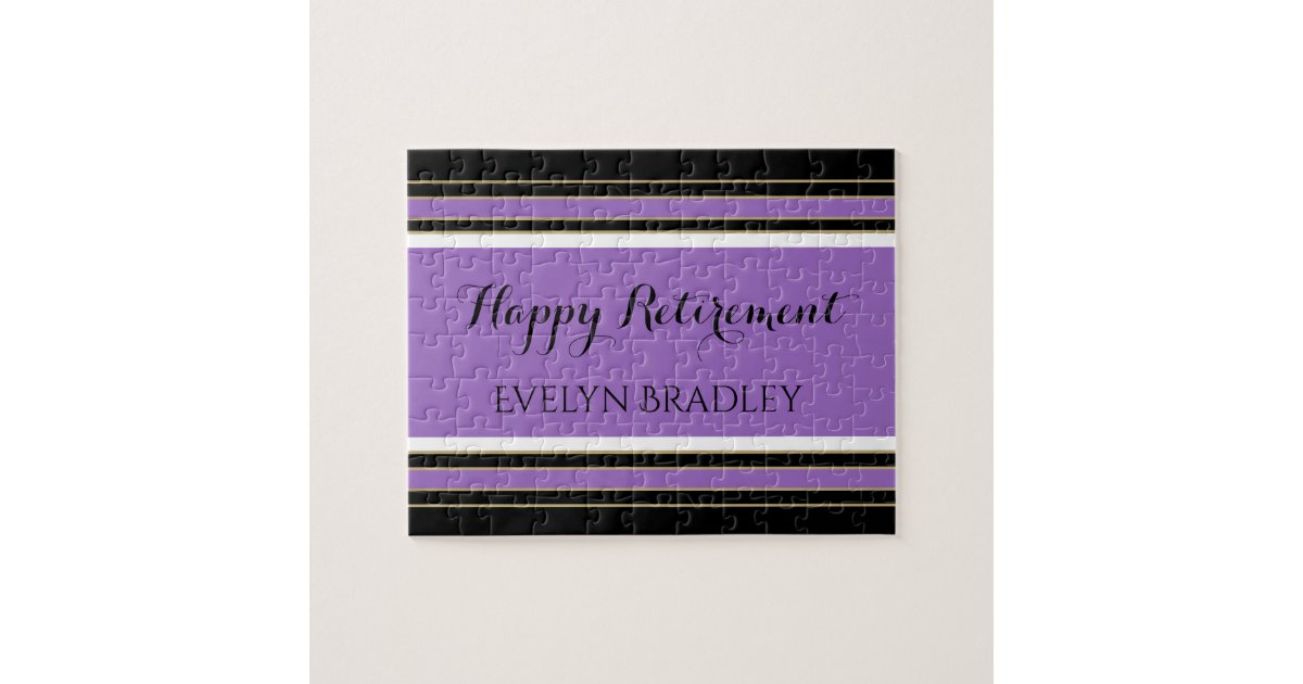 Happy Retirement Jigsaw Puzzle | Zazzle