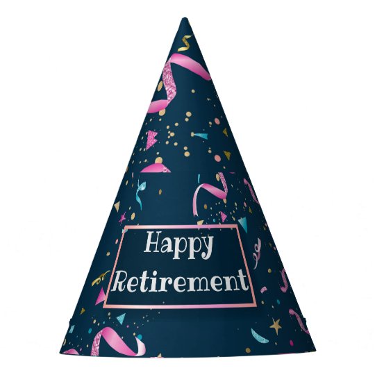 Happy Retirement Party Hat | Zazzle.com