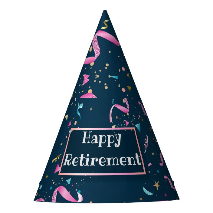 Happy Retirement Party Hat | Zazzle.com