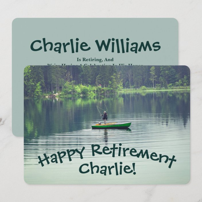 Happy Retirement Party - Photo Invitation | Zazzle.com