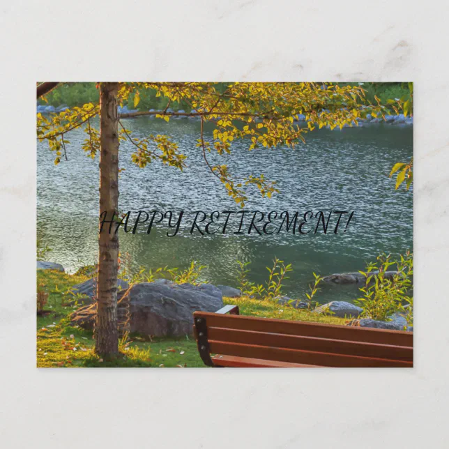 HAPPY RETIREMENT POSTCARD | Zazzle