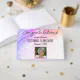 Happy Retirement Rainbow Watercolor Custom Photo Guest Book | Zazzle