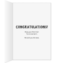 Happy Retirement Rustic Wood and Floral Card | Zazzle