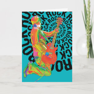 Rock And Roll Birthday Cards | Zazzle