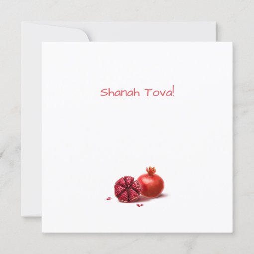 Happy Rosh Hashanah Jewish New Year Pomegranates Card | Zazzle