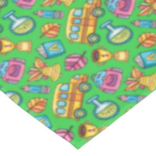 Happy School Tablecloth Table Cover | Zazzle