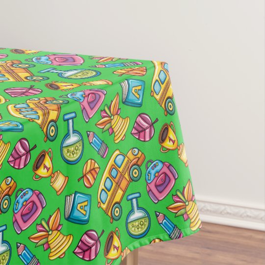 Happy School Tablecloth Table Cover | Zazzle.com