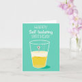 Happy Self Isolation Birthday Card | Zazzle