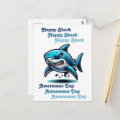 Happy Shark Awareness Day | July 14th Postcard | Zazzle