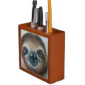 HAPPY SLOTH DESK TIDY! DESK ORGANIZER | Zazzle