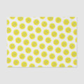 Happy Smiling Yellow Emoji Pattern Tissue Paper | Zazzle