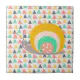 Happy Snail on Triangles Tile | Zazzle