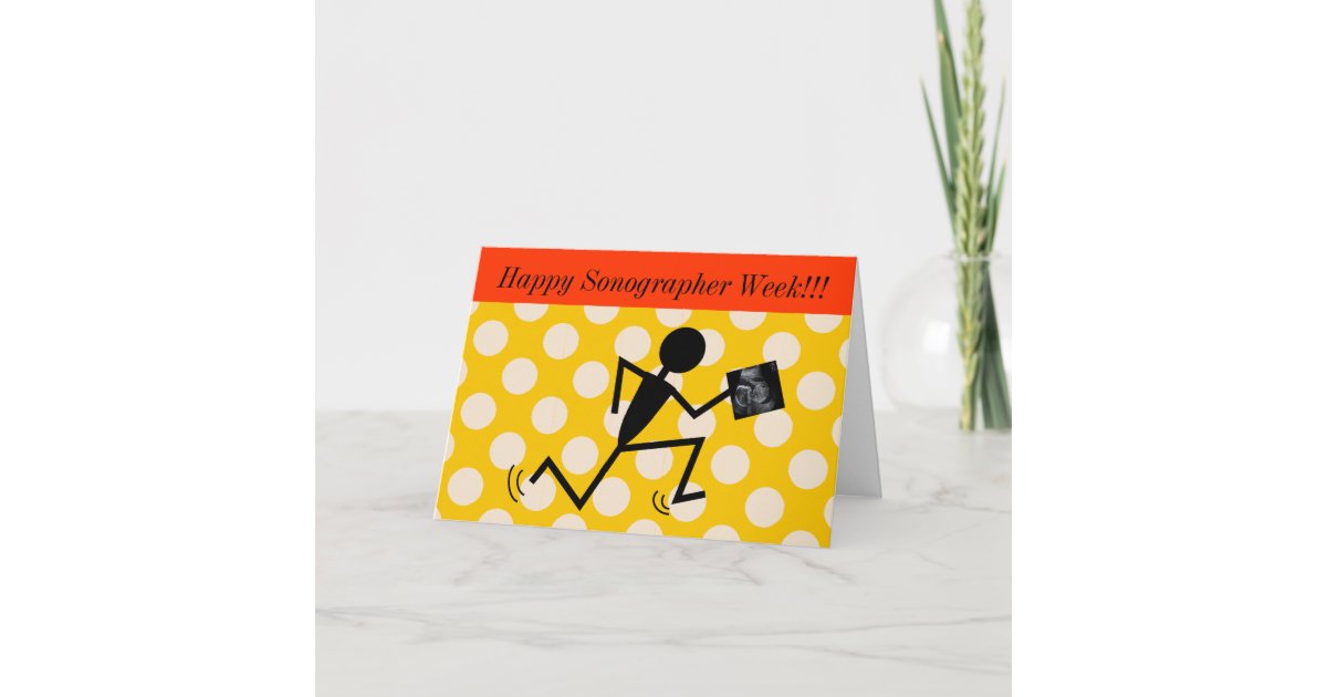 Happy Sonographer Week Cards | Zazzle