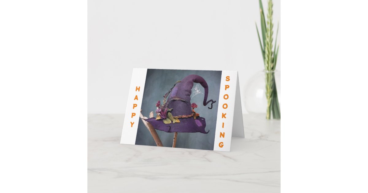 *HAPPY SPOOKING AND HAVE FUN** CARD | Zazzle