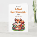 Happy Squirrel Appreciation Day | January 21st Card | Zazzle