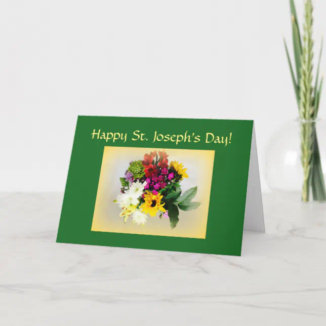 Happy St. Joseph's Day Card | Zazzle