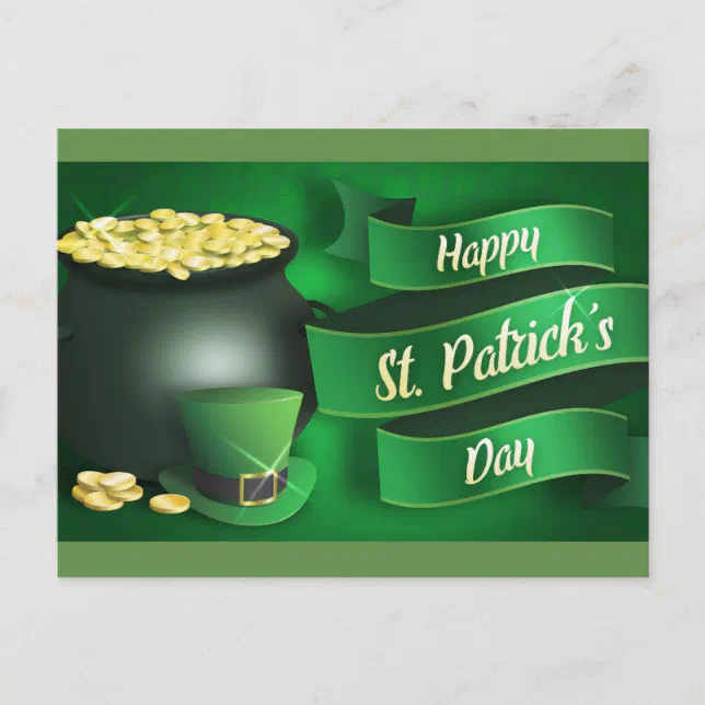 Happy St.Patrick's Day Postcard | Zazzle