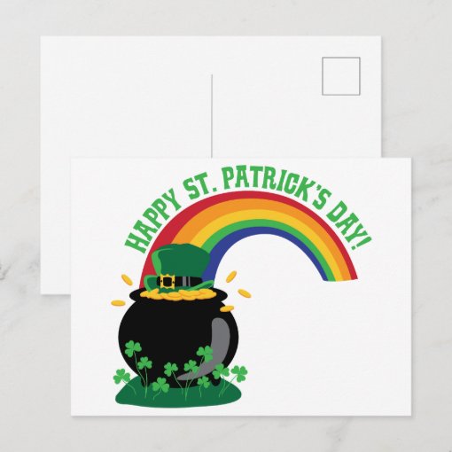 Happy St. Patricks Day Postcard | Zazzle