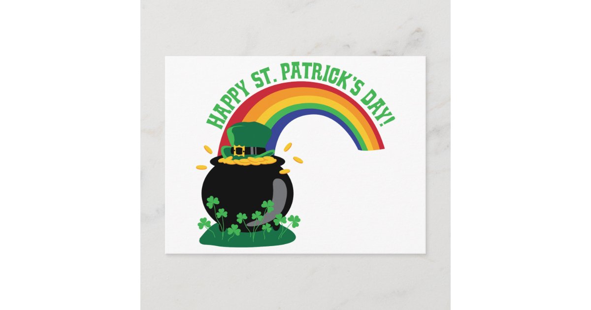 Happy St. Patricks Day Postcard | Zazzle