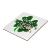 Happy St Patrick's Day - Pot Of Gold Ceramic Tile | Zazzle