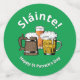 HAPPY ST PATRICK'S DAY Sláinte! Cartoon Beers Confetti | Zazzle