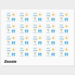 Happy Summer Sticker | Zazzle