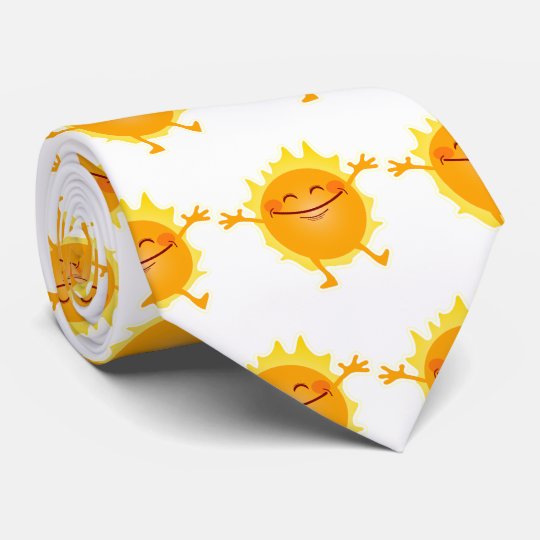 Happy Sun, Sunshine, Summer Solstice Neck Tie | Zazzle.com