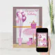 Happy Sweet 16 Ballet Birthday Girly Pink Invitation | Zazzle